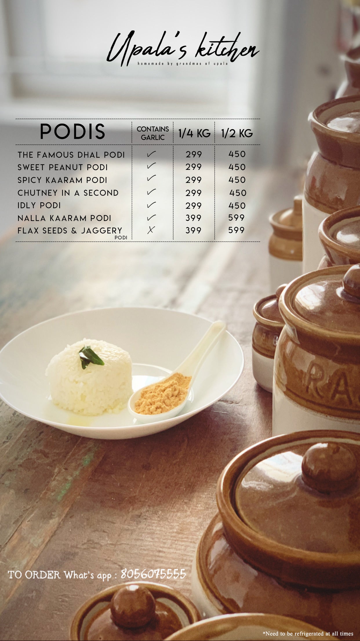 Podies – Upala's Kitchen